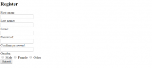 HTML Form: How to submit data using HTML - Copahost