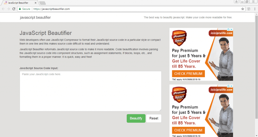 JavaScript beautifiers: The best 5 tools available - Copahost