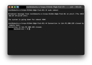 Linux Reboot Command: 8 easy methods - Copahost